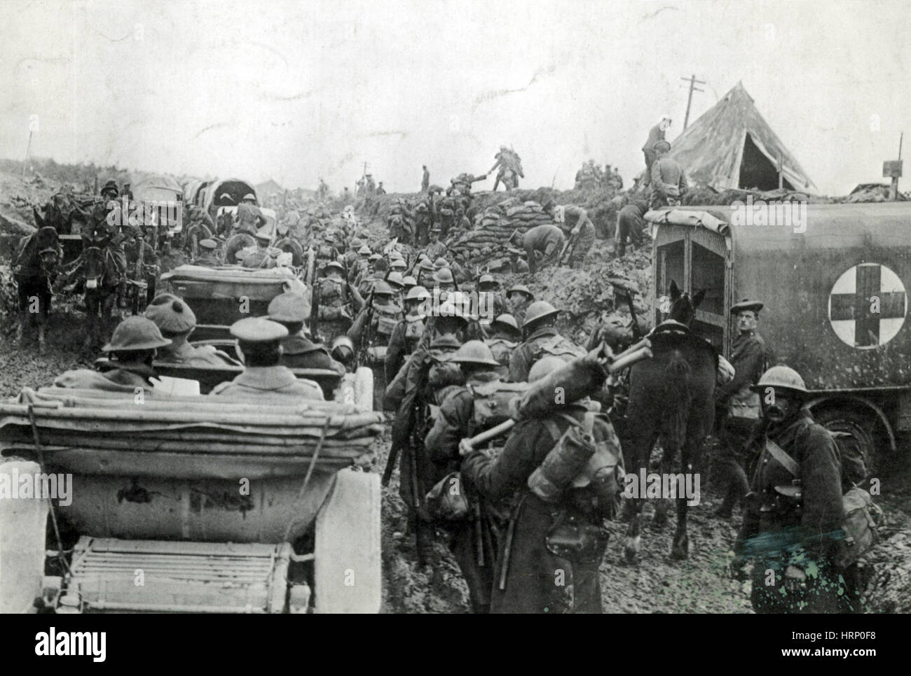 WWI, Battle of the Somme, 1916 Stock Photo - Alamy
