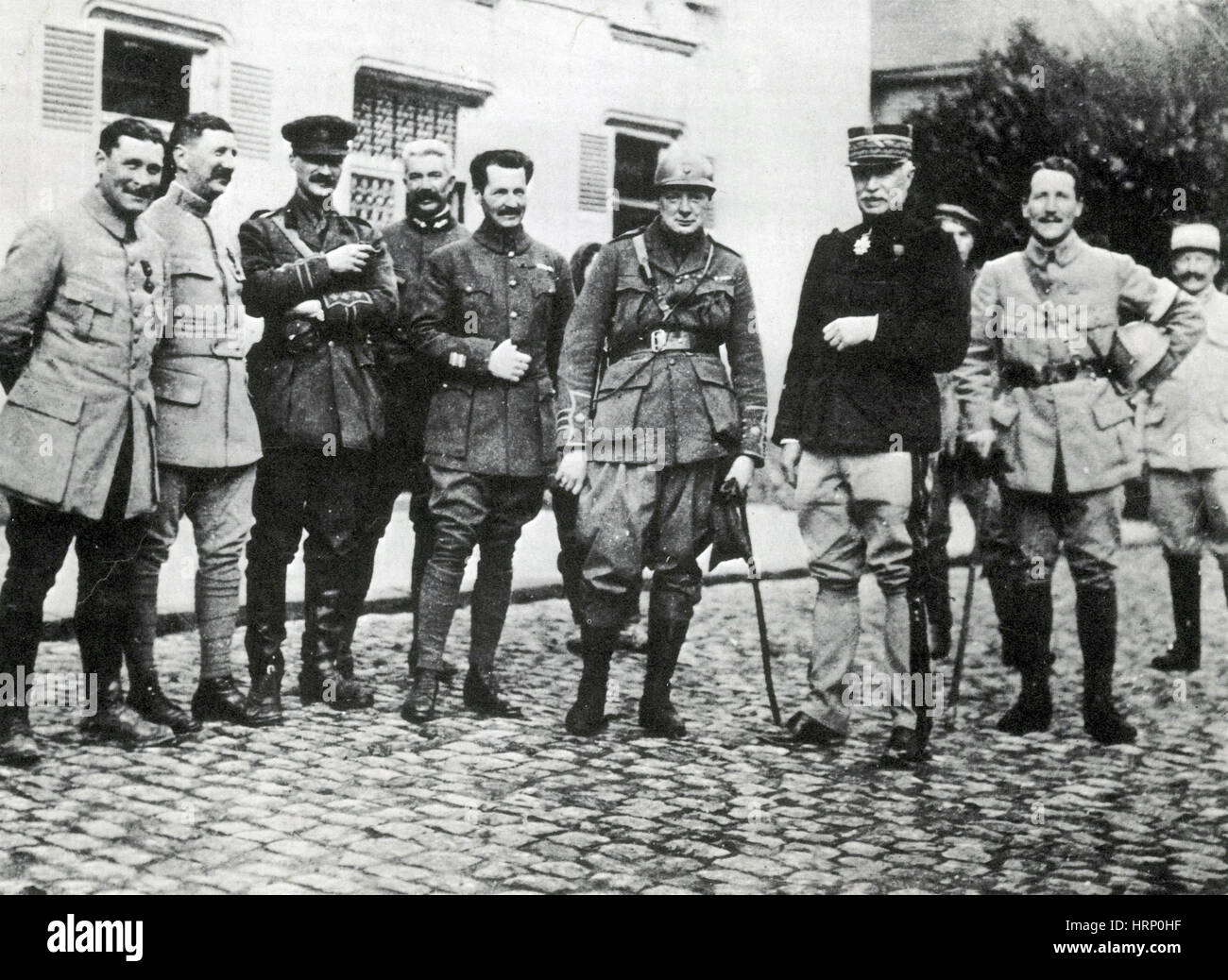 WWI, Commander Winston Churchill, 1915 Stock Photo - Alamy