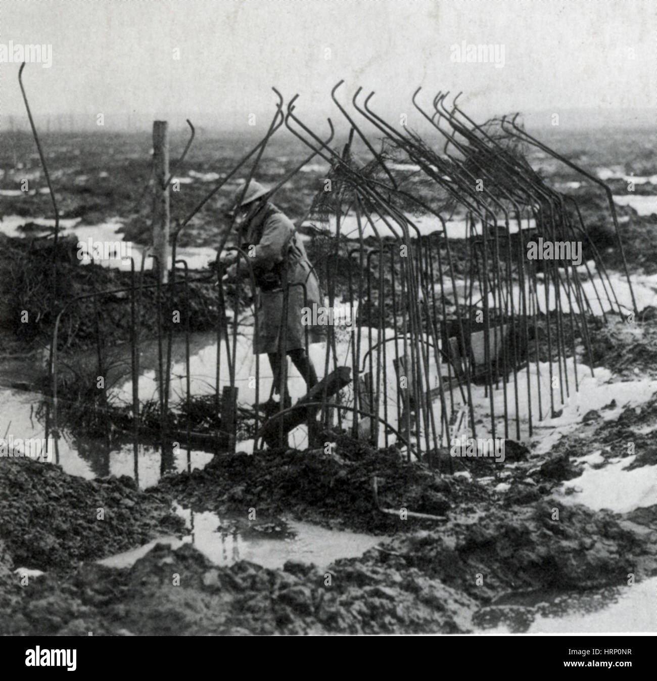 WWI, German Pillbox Frame, Battle of Broodseinde, 1917 Stock Photo - Alamy