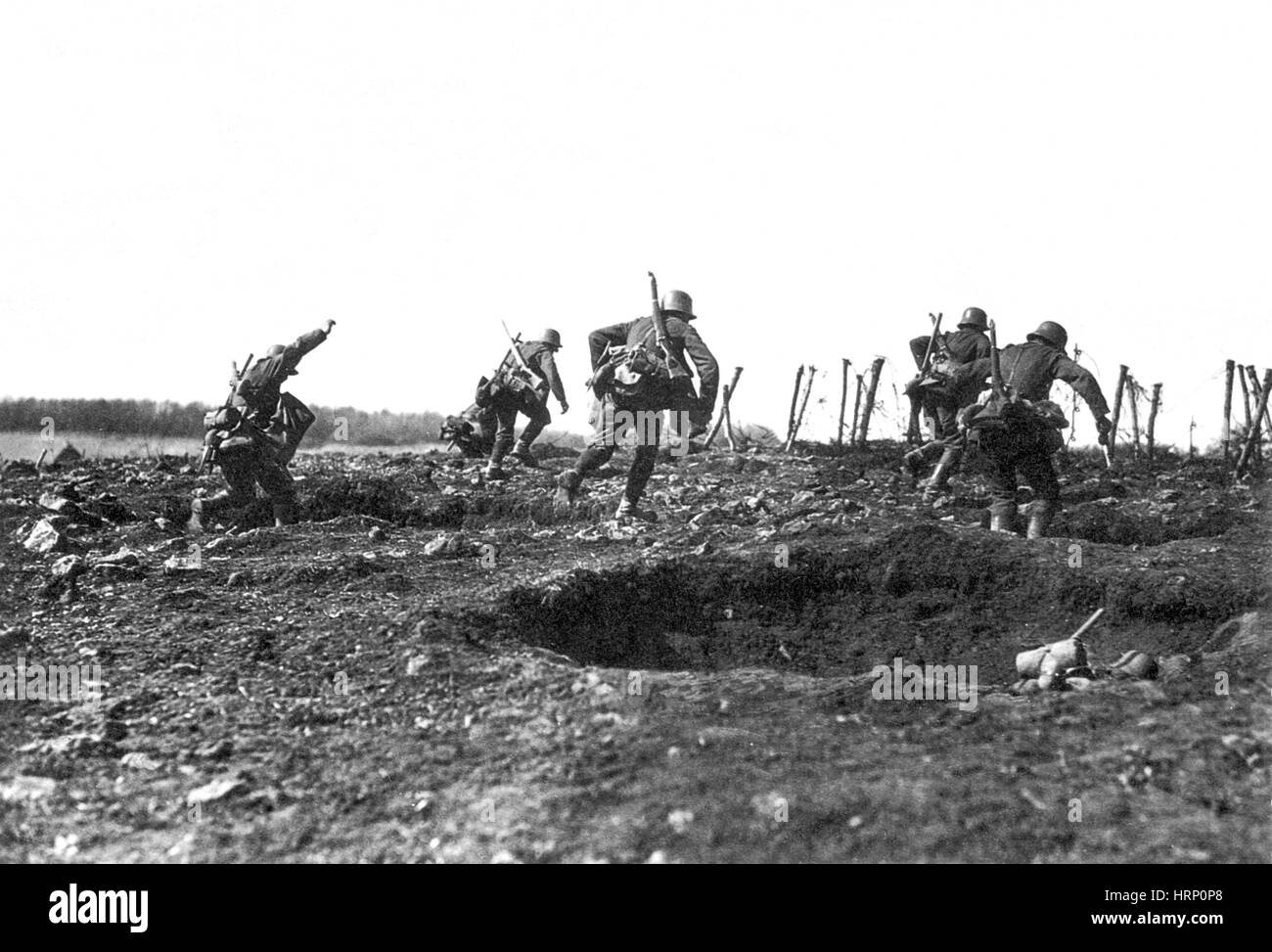 WWI, German Stormtroopers, 1918 Spring Offensive Stock Photo - Alamy