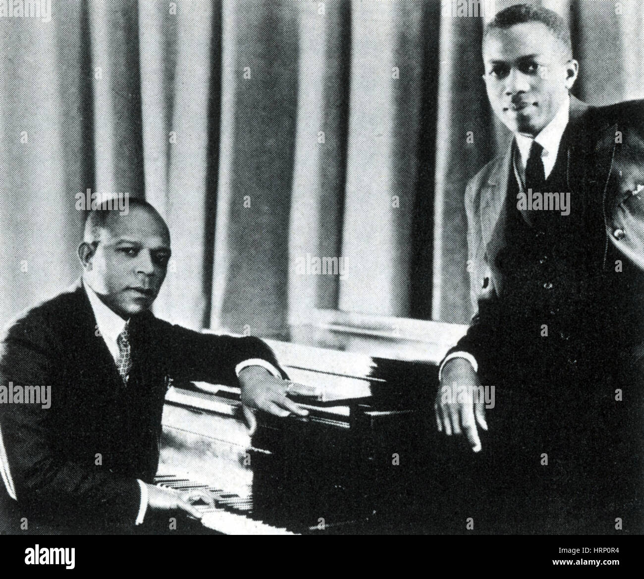 J. Rosamond Johnson and Singer Taylor Gordon Stock Photo - Alamy