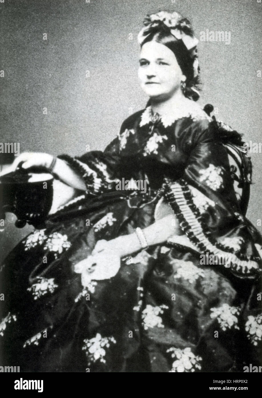 Mary Todd Lincoln, First Lady Stock Photo - Alamy