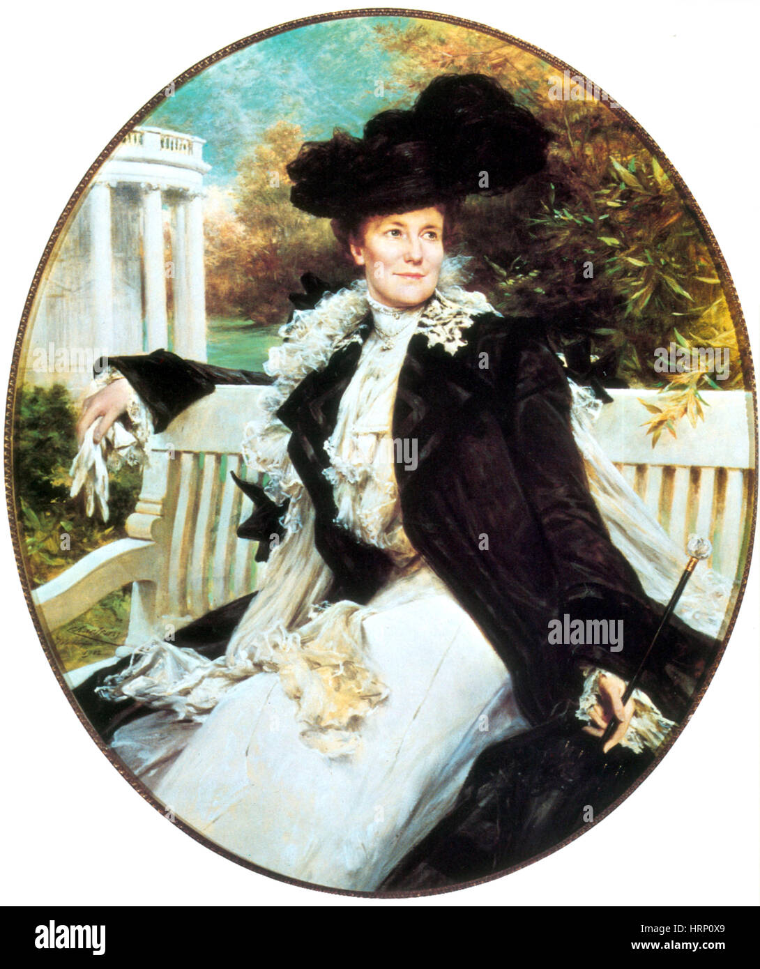 Edith Roosevelt, First Lady Stock Photo - Alamy