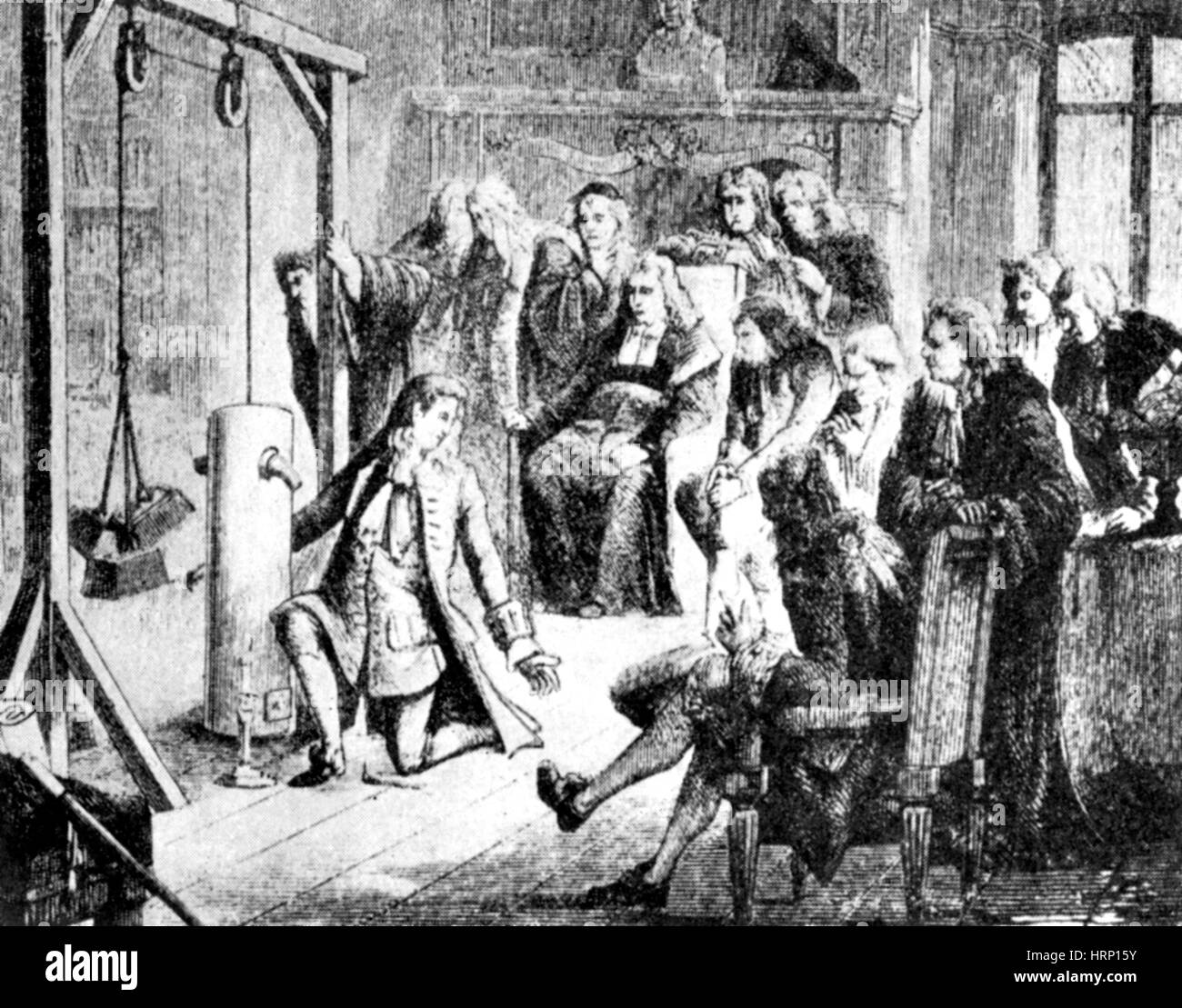 Denis Papin, French Inventor Stock Photo - Alamy