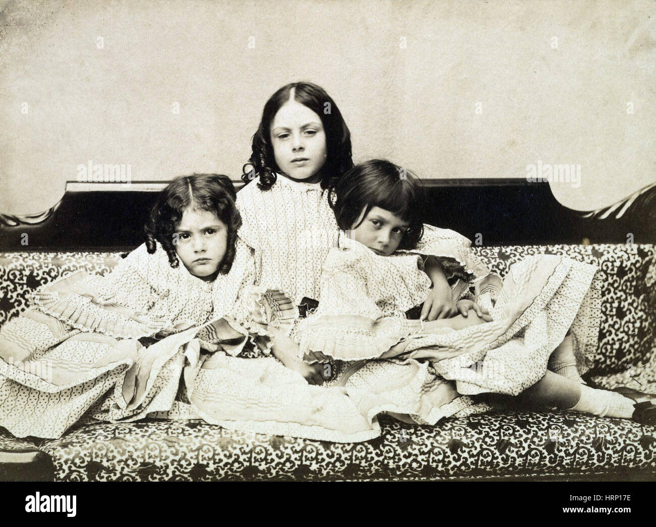 Alice liddell with sisters hi-res stock photography and images - Alamy