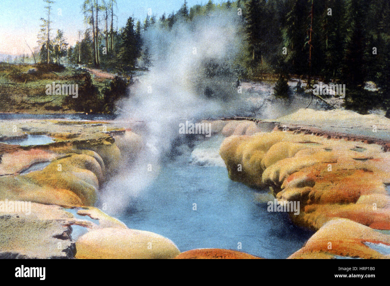 Oblong geyser hi-res stock photography and images - Alamy