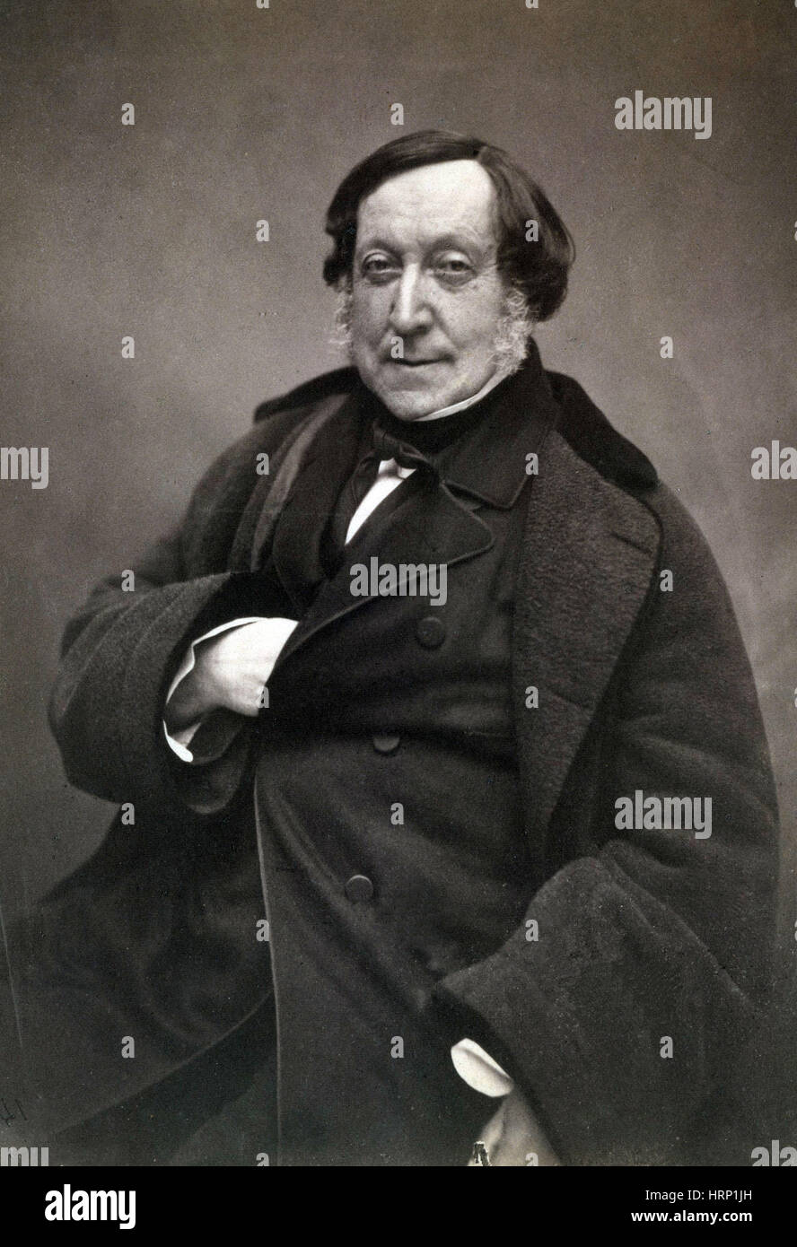 Gioachino Rossini, Italian Composer Stock Photo - Alamy