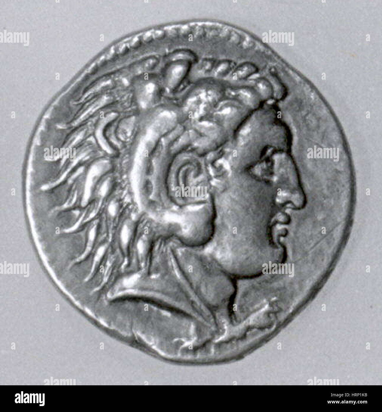 Silver Tetradrachm of Alexander the Great Stock Photo - Alamy