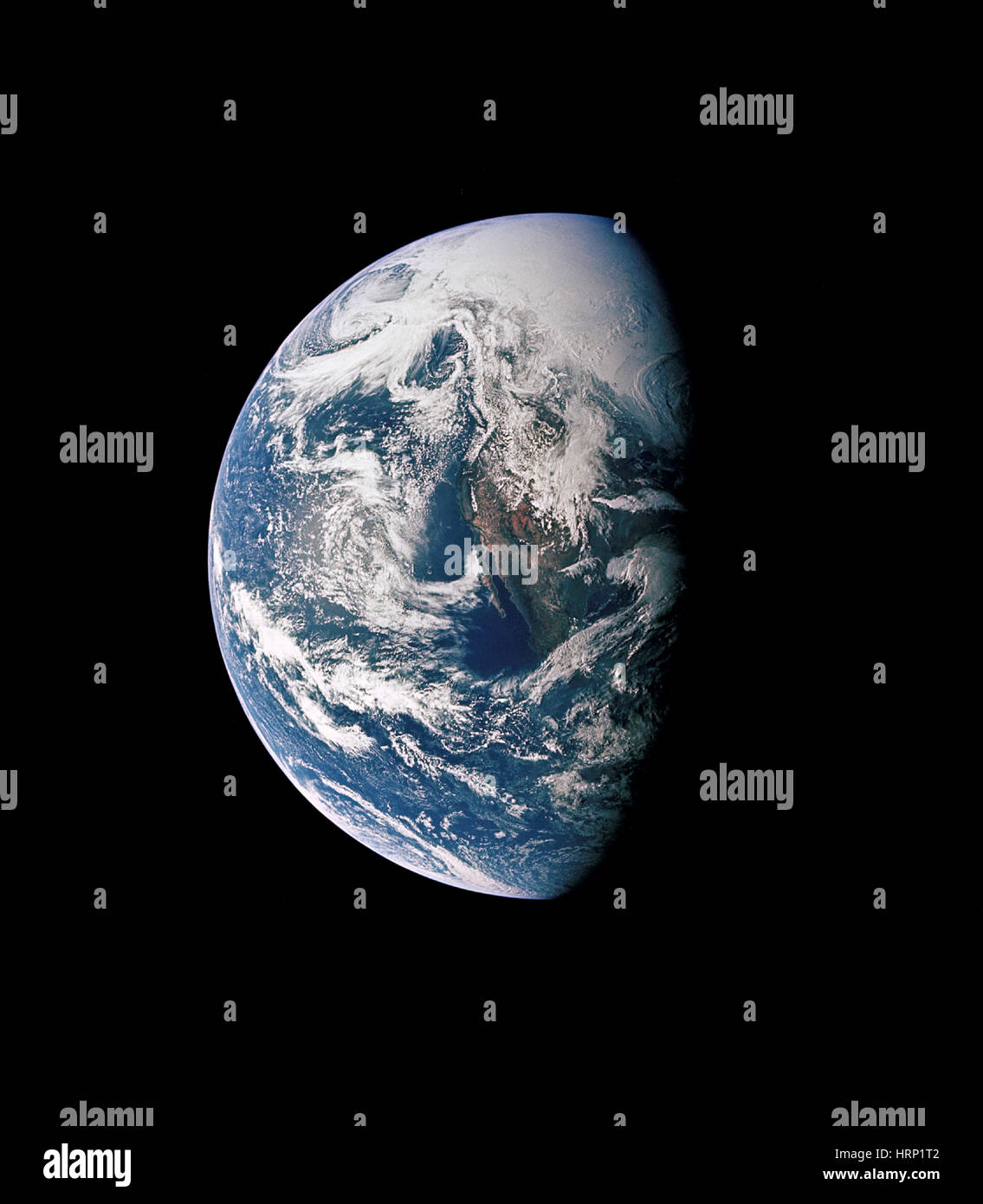 Apollo 13 View of Earth Stock Photo - Alamy