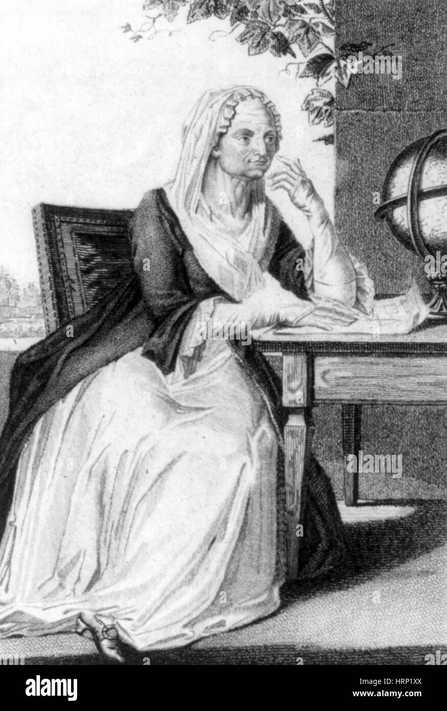 Maria Gaetana Agnesi, Italian Mathematician Stock Photo - Alamy