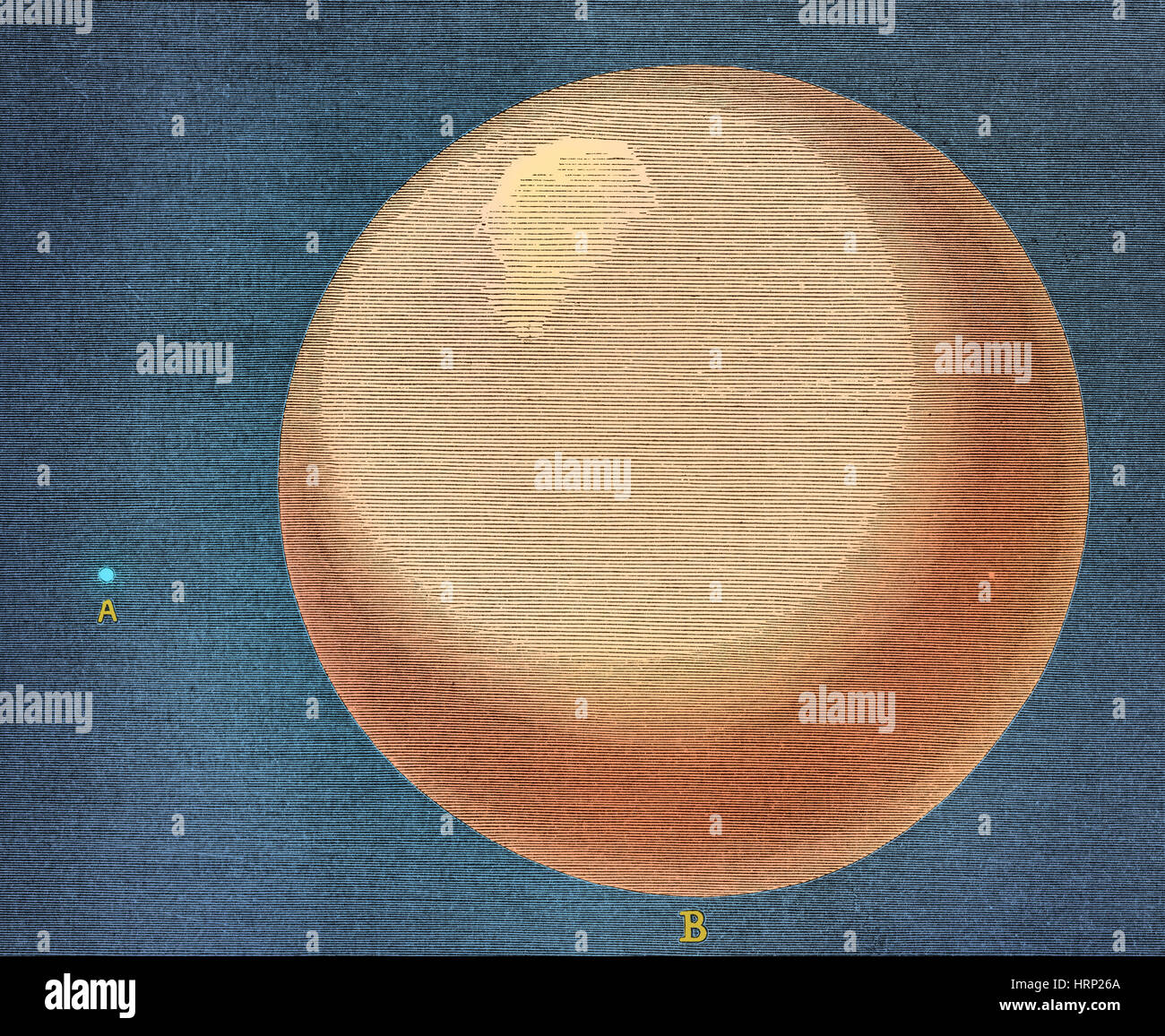 Earth and Gaseous Earth Stock Photo - Alamy
