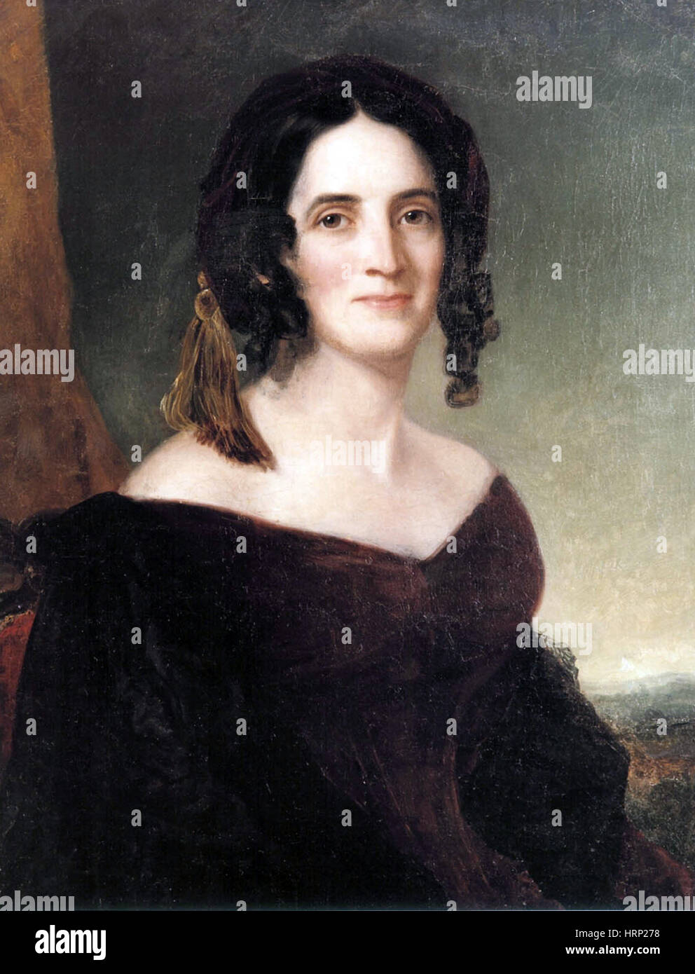 Sarah Polk, First Lady Stock Photo - Alamy