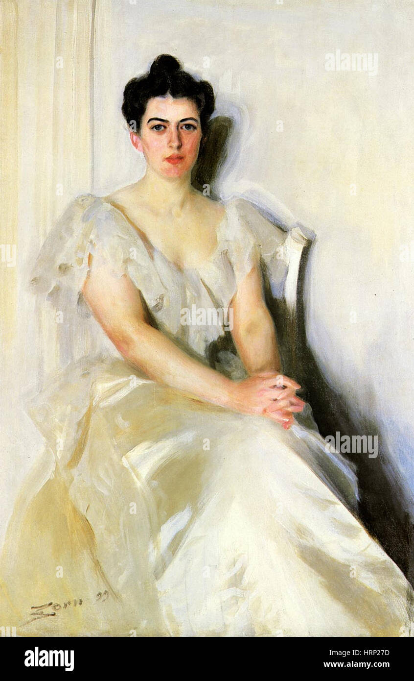 Frances Cleveland, First Lady Stock Photo - Alamy