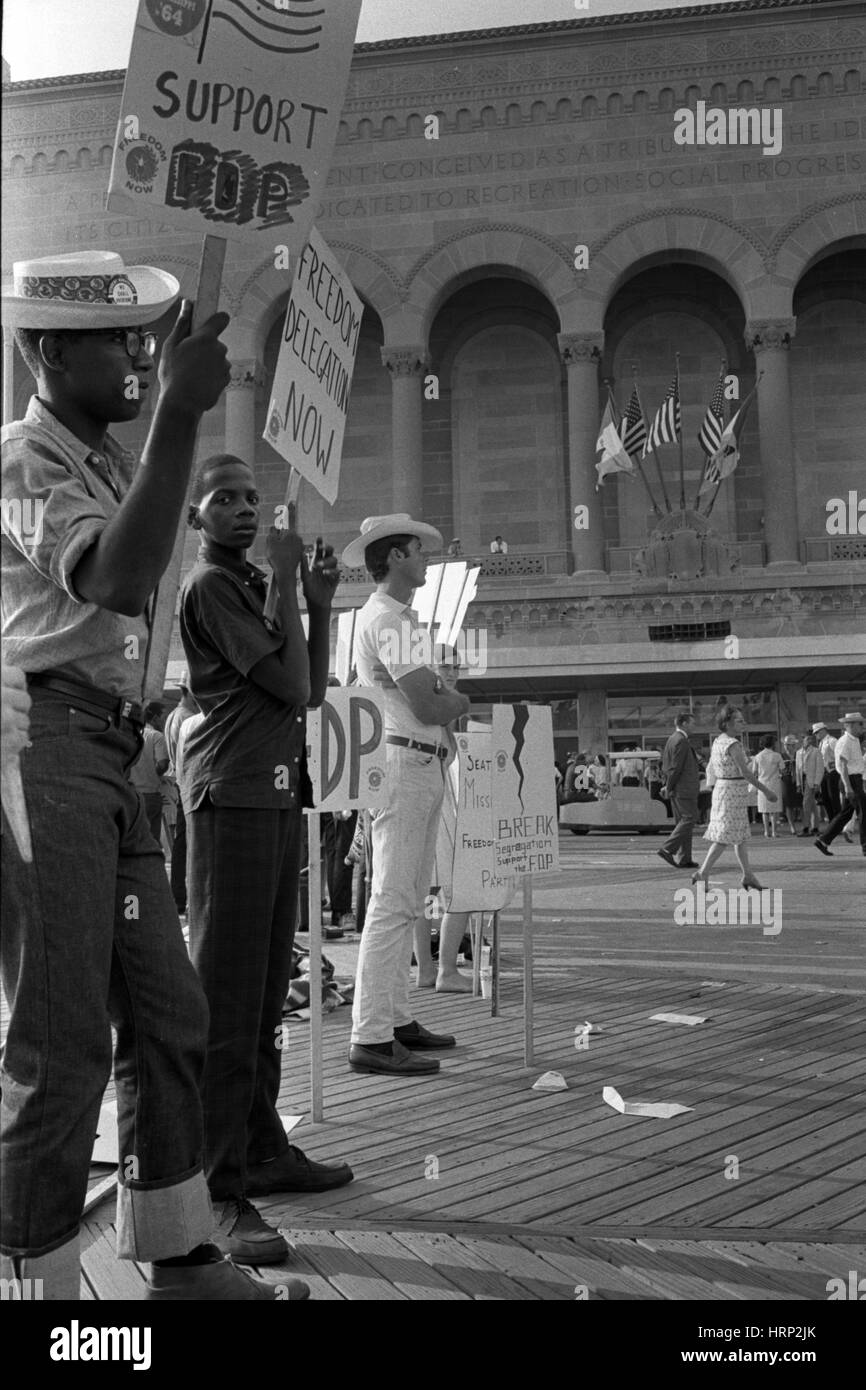 Mississippi Freedom Democratic Party, 1964 Stock Photo - Alamy