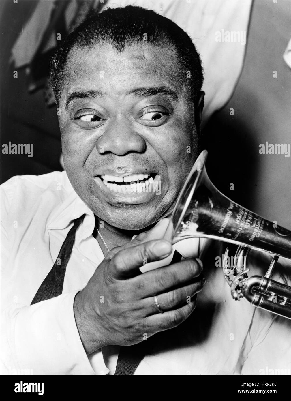 Louis Armstrong, American Jazz Musician Stock Photo - Alamy