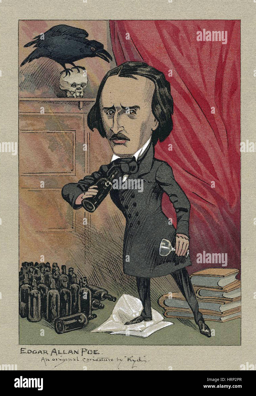Edgar allan poe hi-res stock photography and images - Alamy