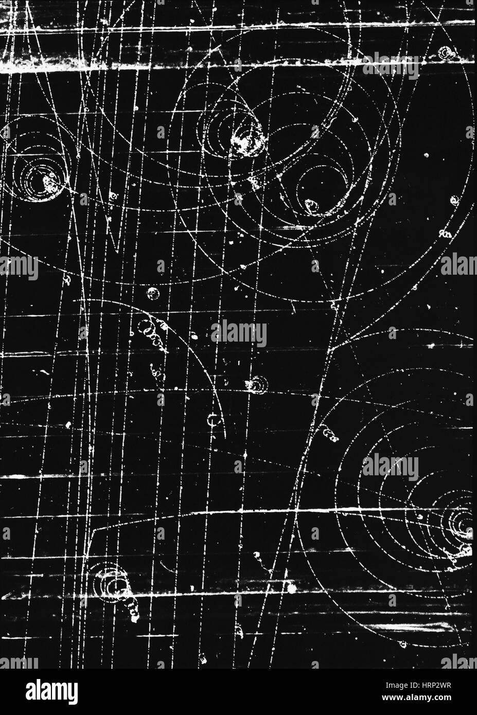 Omega-Minus Particle, First Observation Stock Photo - Alamy