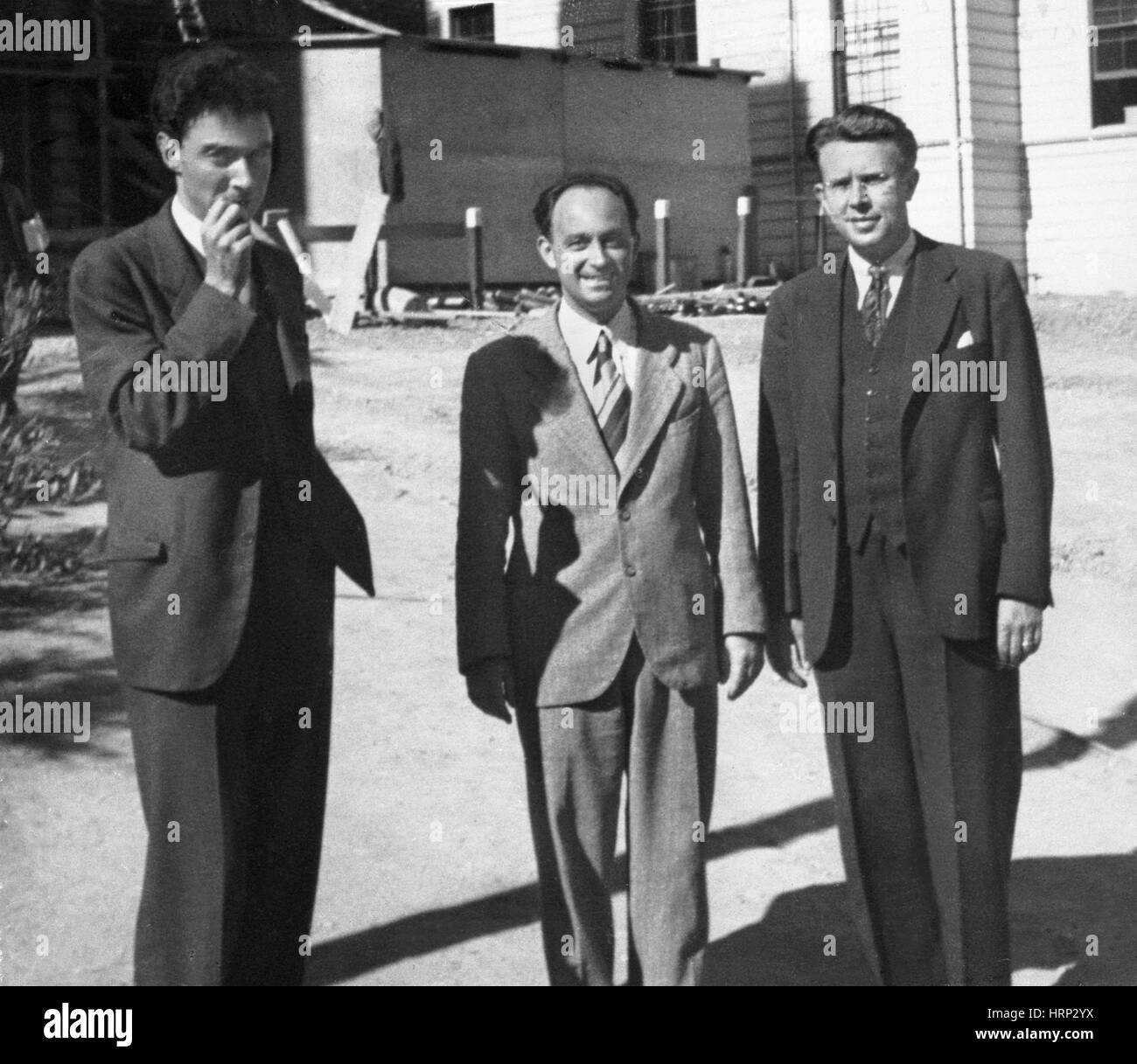 Robert oppenheimer enrico fermi hi-res stock photography and images - Alamy