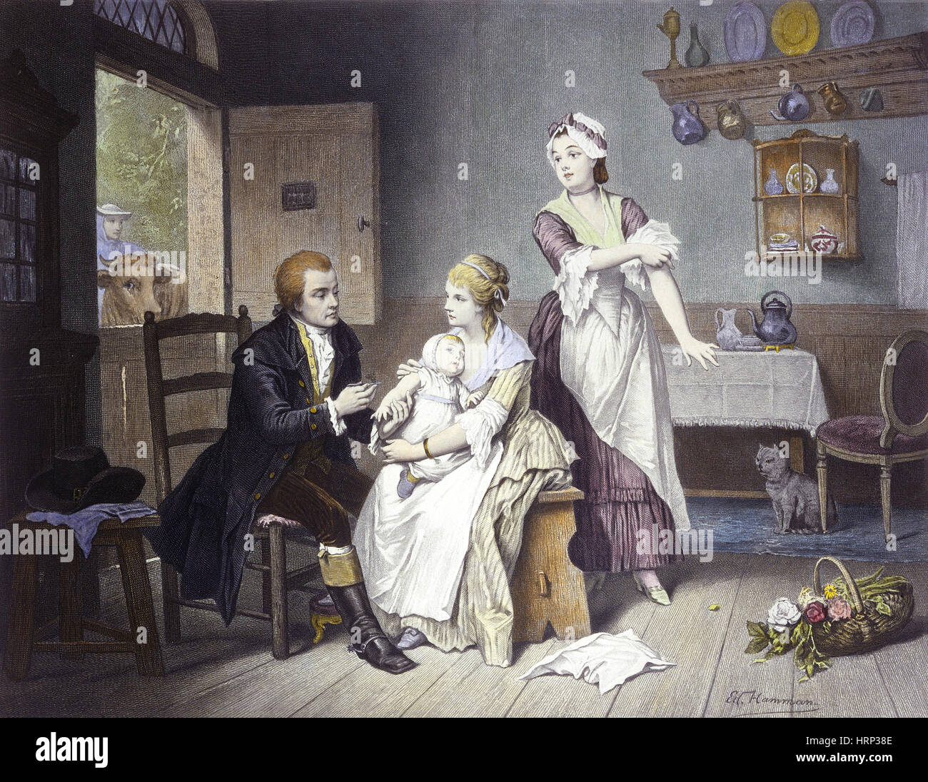 , edward jenner hi-res stock photography and images - Alamy