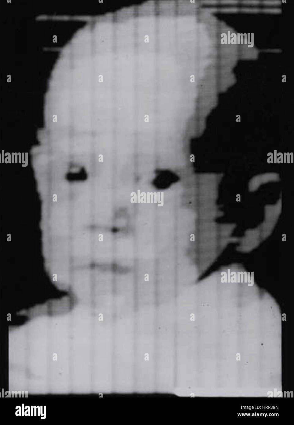 First Digital Scan, 1957 Stock Photo - Alamy