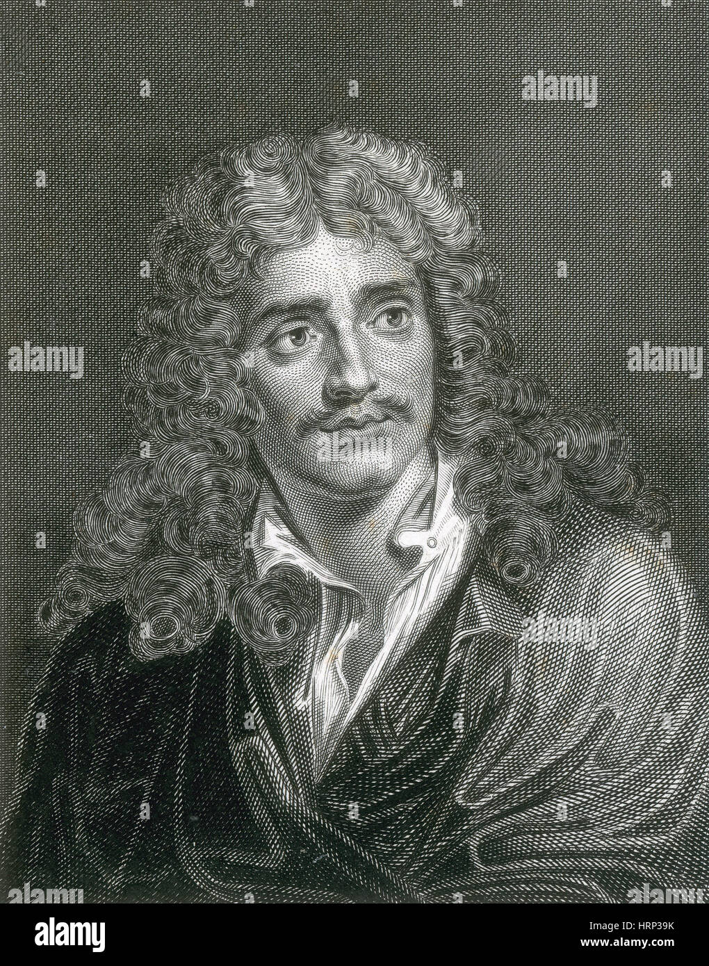 MoliÌ¬re, French Playwright and Actor Stock Photo - Alamy