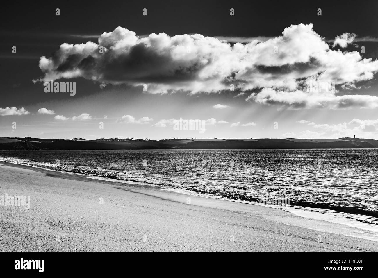 Rendered in Black and White for a more dramatic and pure effect Stock ...