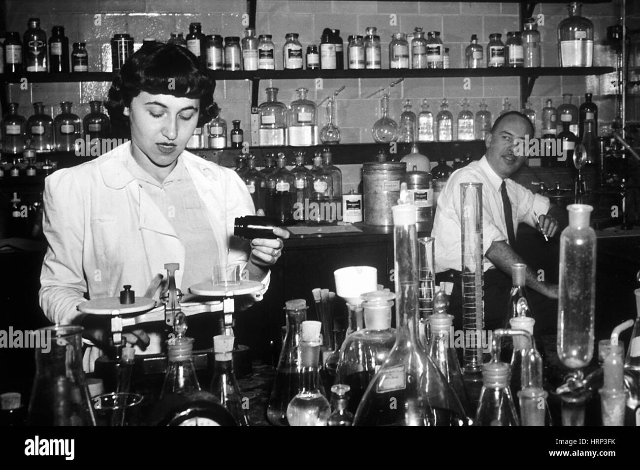 1950s Cancer Research High Resolution Stock Photography and Images - Alamy