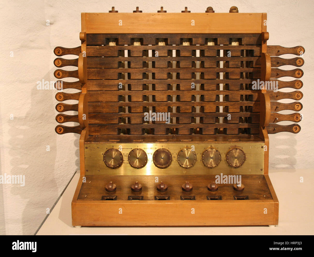 Replica of Schickard's Calculating Clock Stock Photo - Alamy
