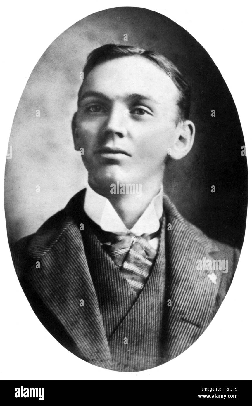 Edgar Cayce, American Psychic Stock Photo - Alamy