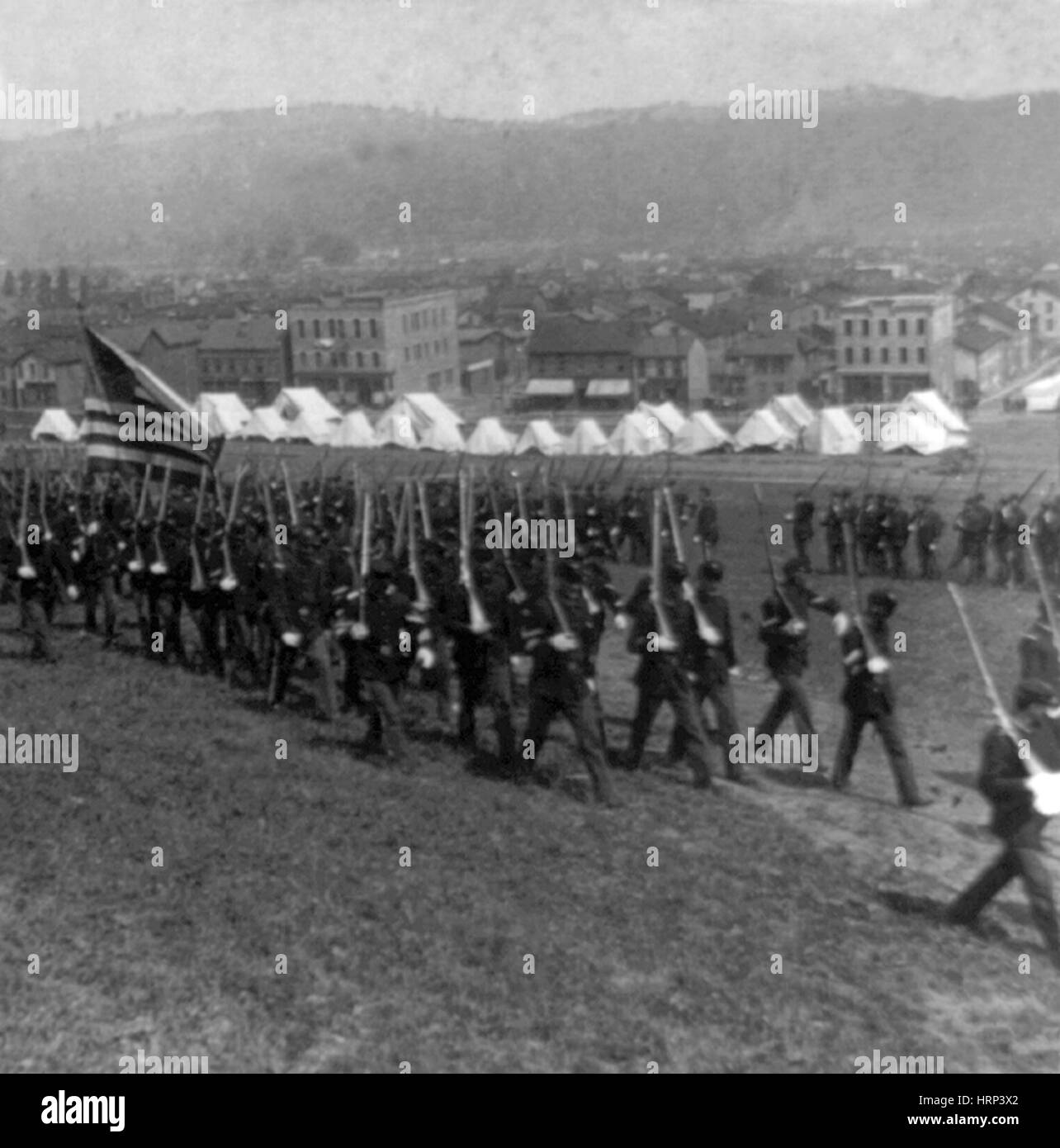 Homestead Strike, 1892 Stock Photo - Alamy