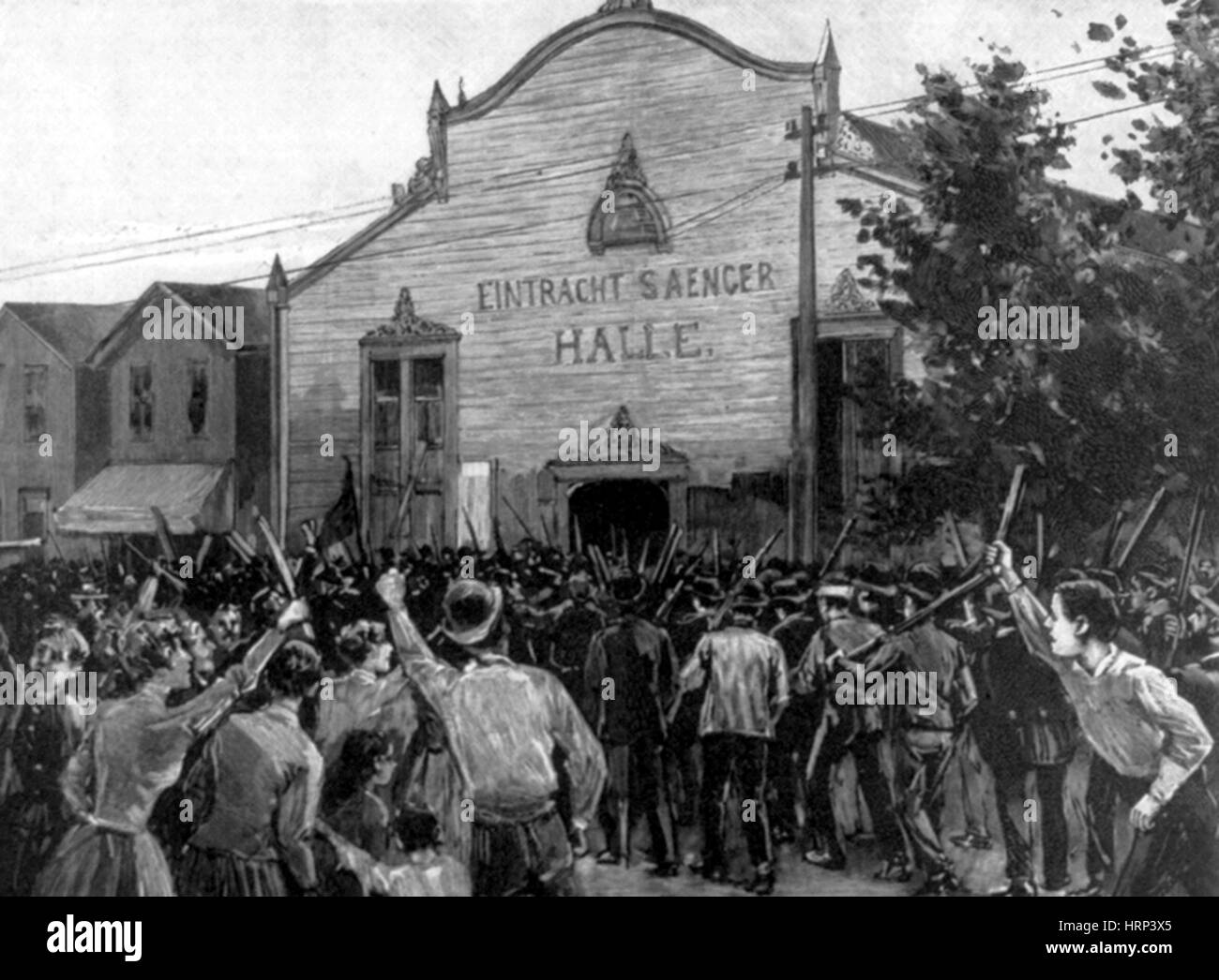 Homestead Strike, 1892 Stock Photo - Alamy