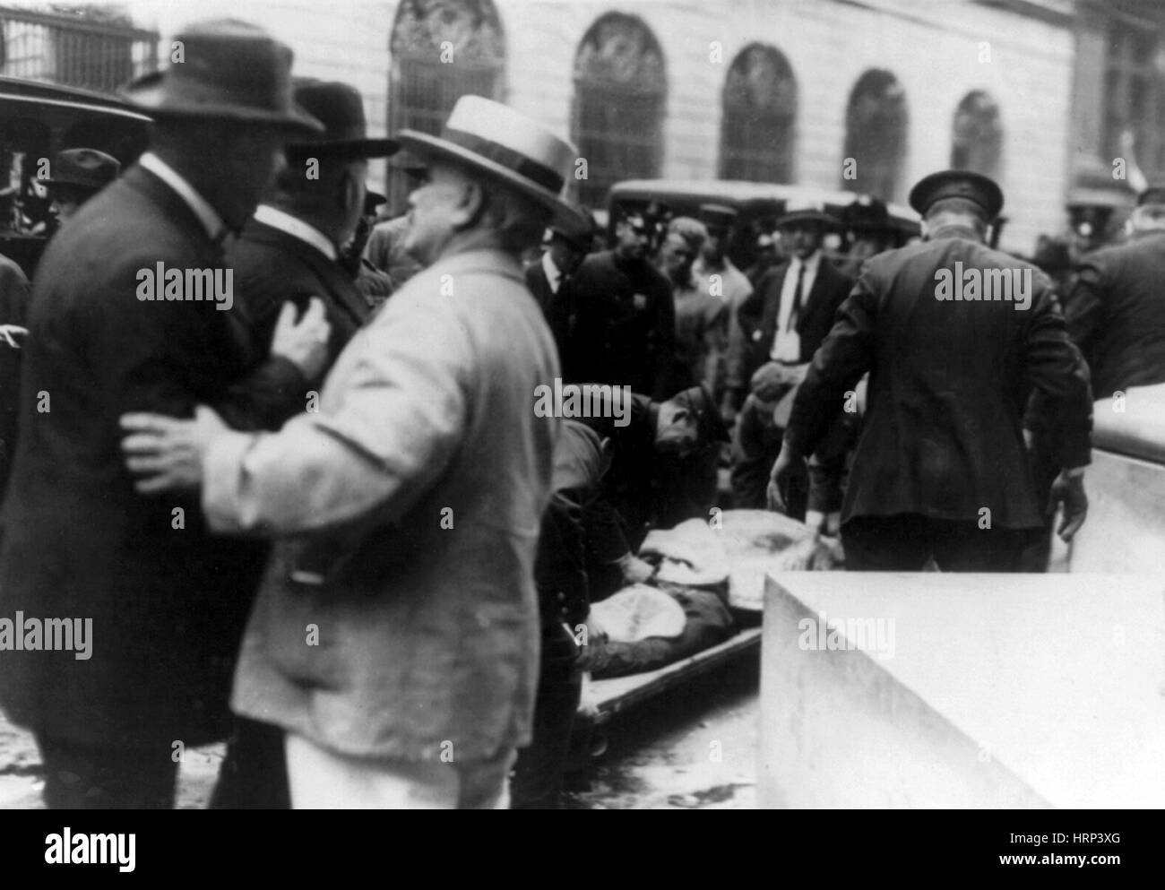 NYC, Wall Street Bombing, 1920 Stock Photo - Alamy