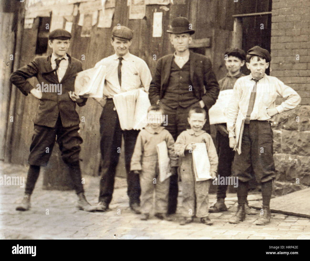 Newsboys hi-res stock photography and images - Alamy