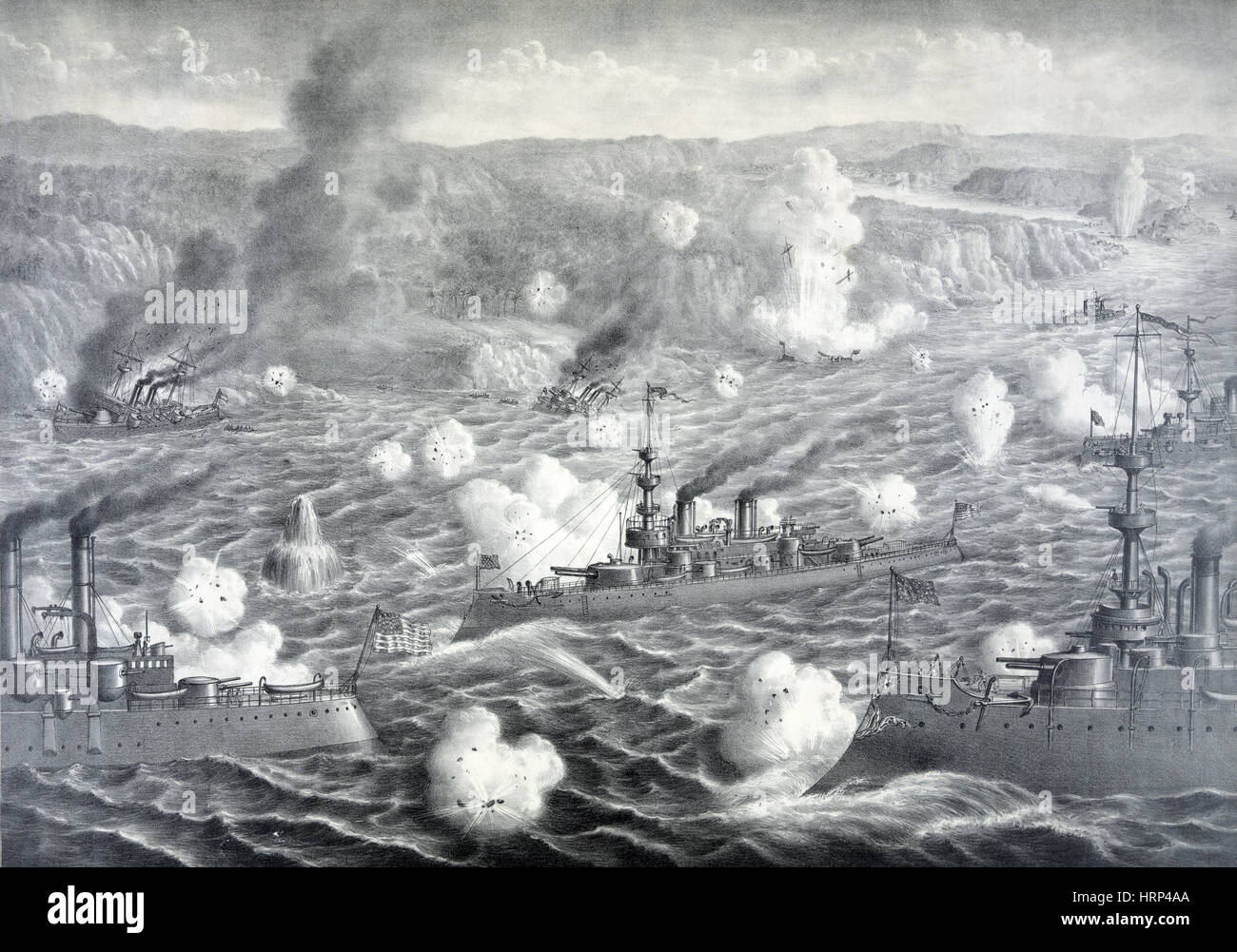 Battle santiago de cuba 1898 hi-res stock photography and images - Alamy