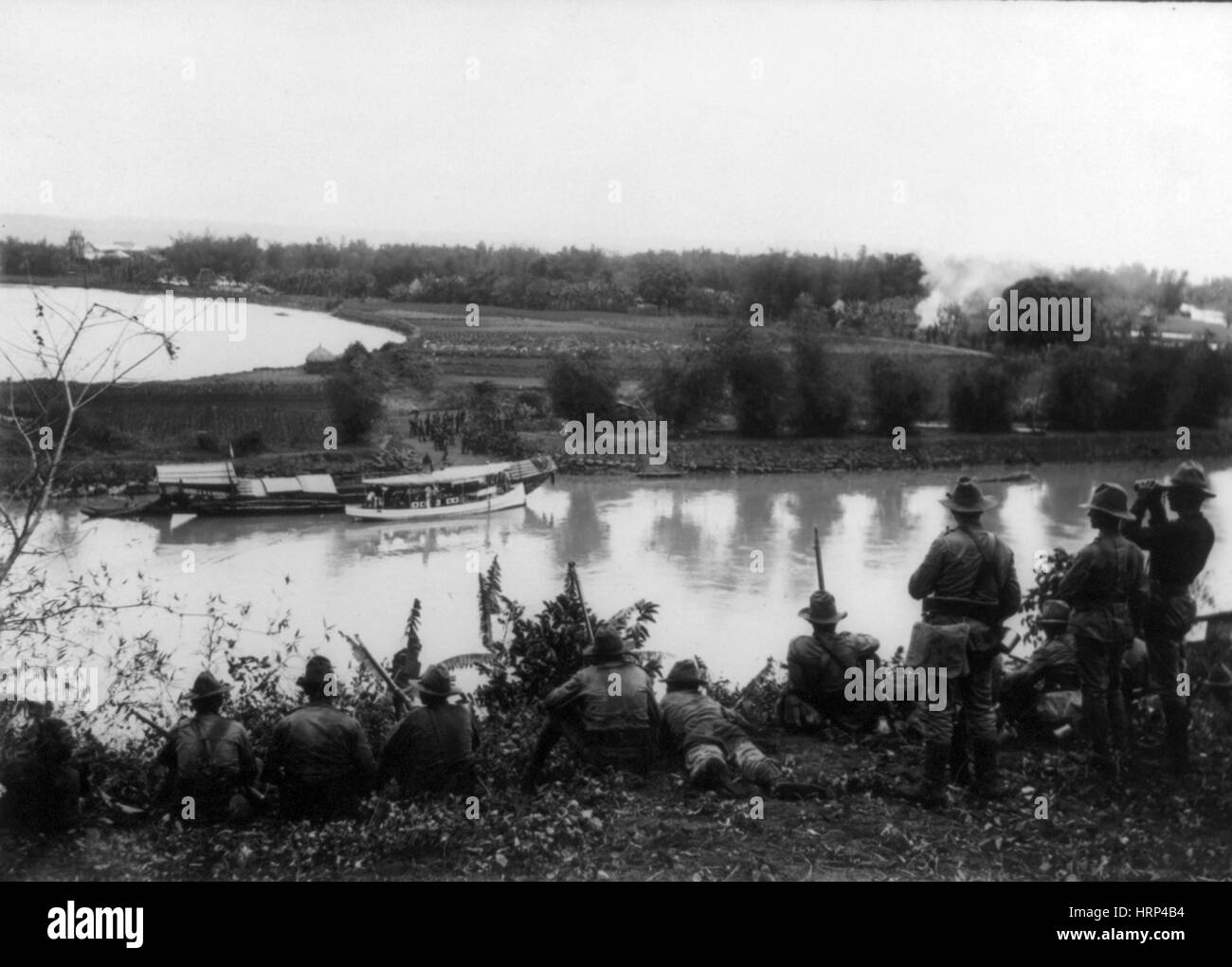 Philippine-American War, 1899 Stock Photo - Alamy