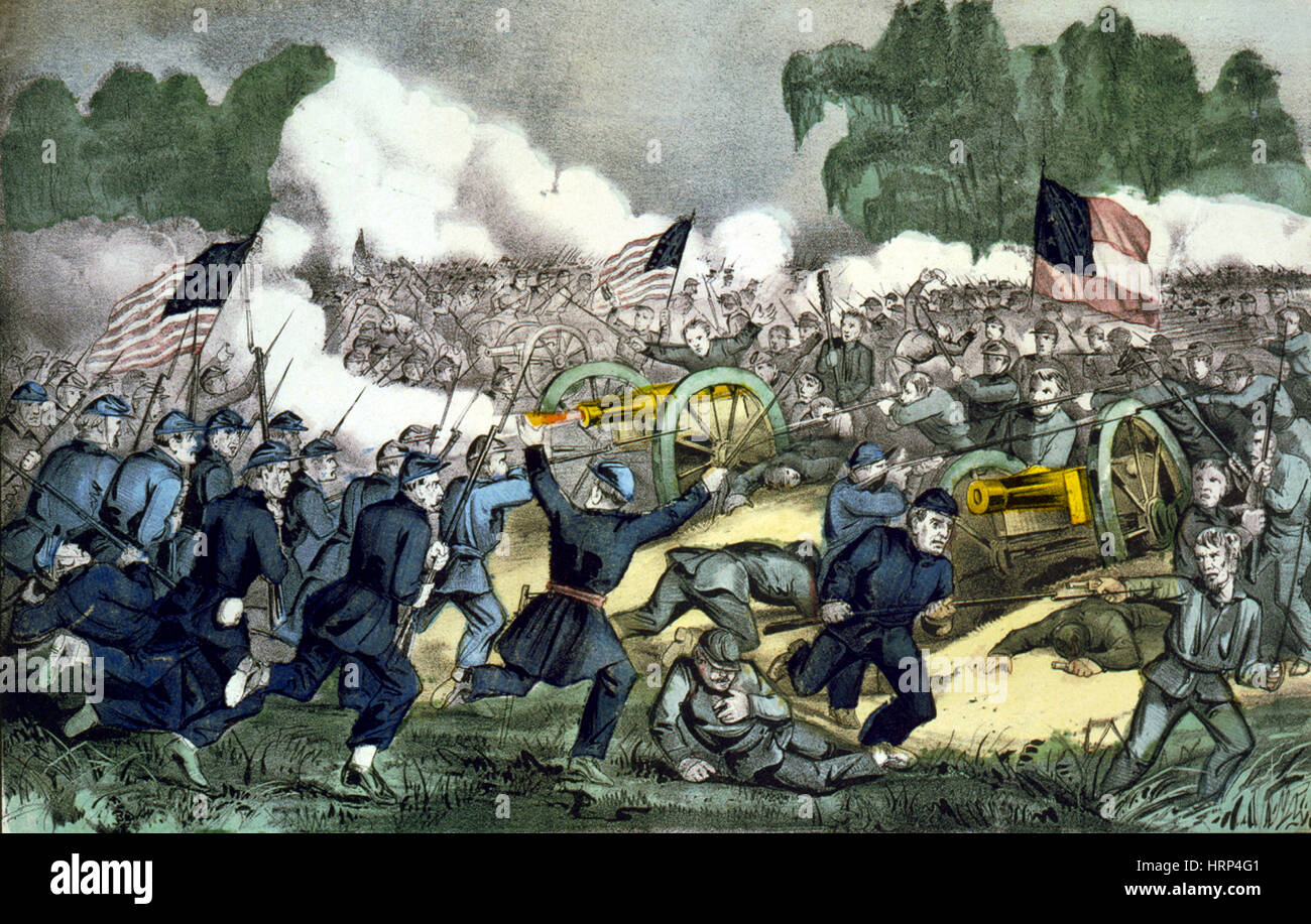 Battle of gettysburg july 1863 hi-res stock photography and images - Alamy
