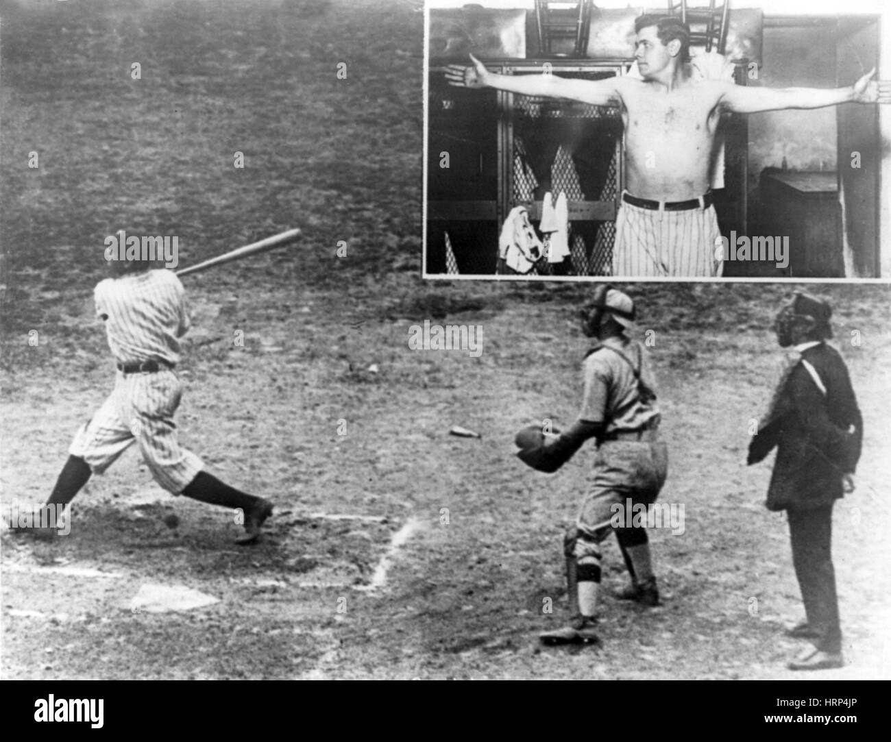 Babe Ruth, American Baseball Legend Stock Photo - Alamy