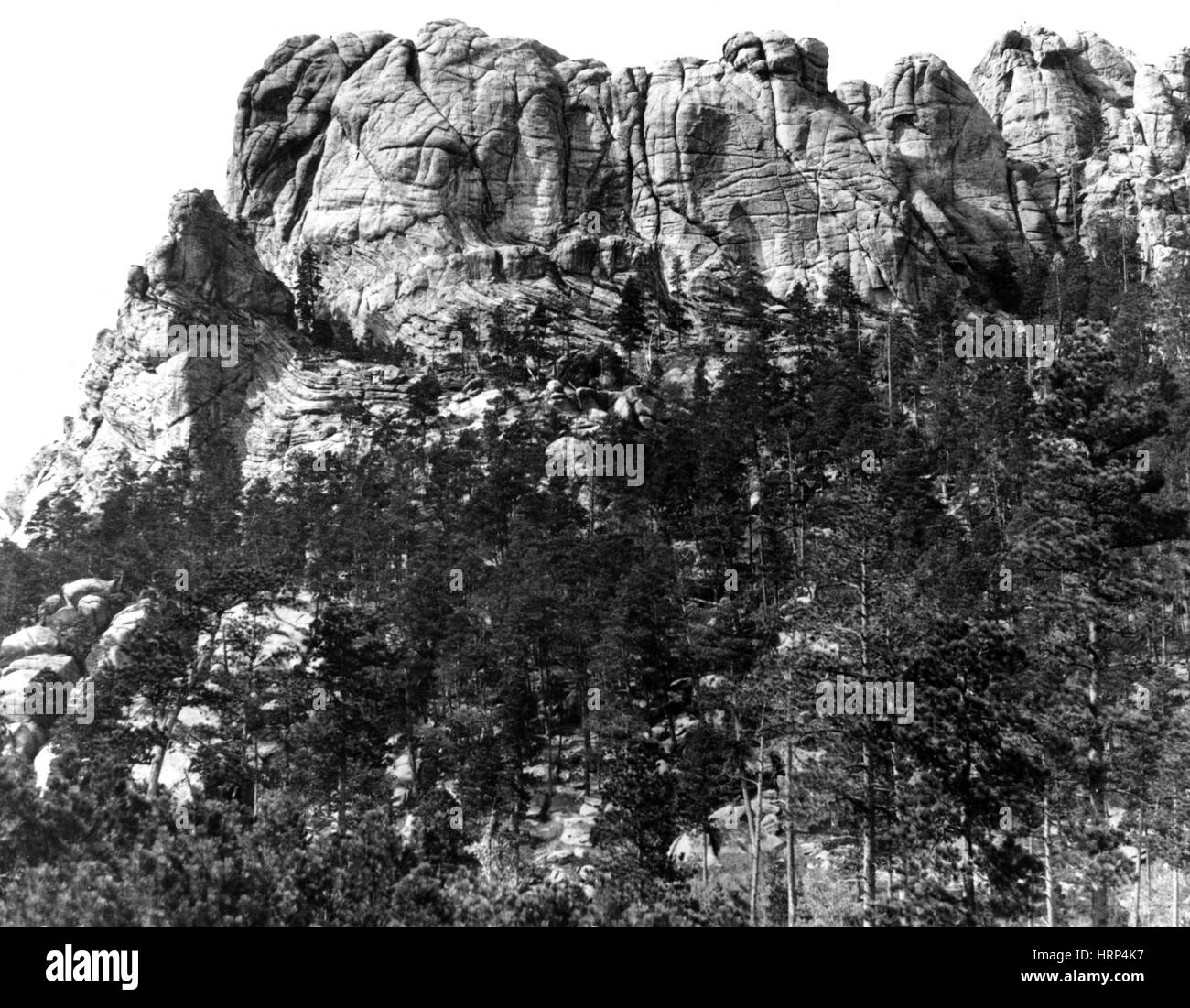 Mount Rushmore Before Carving, 1920s Stock Photo - Alamy Mount Rushmore Before Carving, 1920s Stock Photo - Alamy