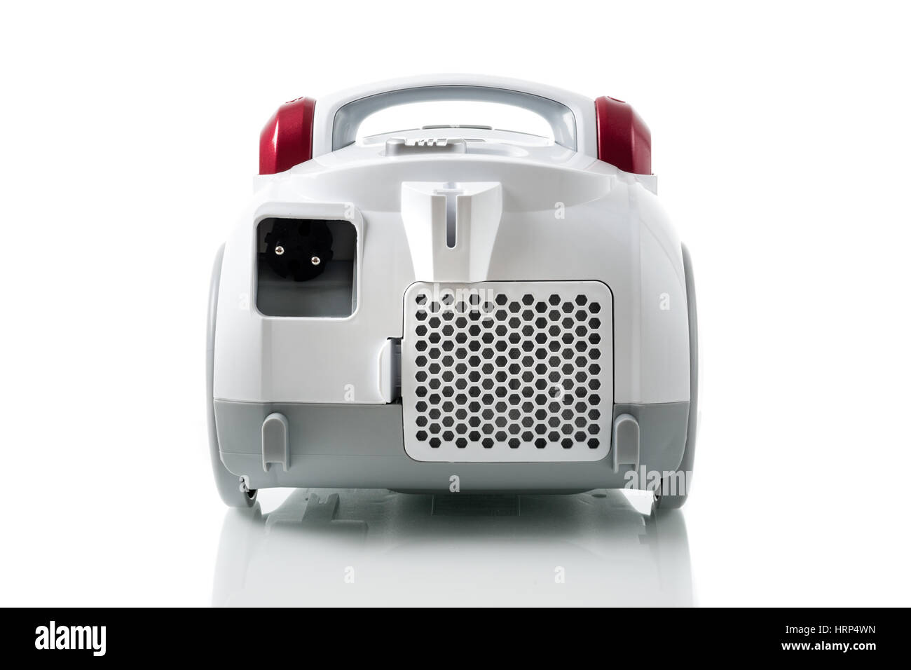 the new vacuum cleaner with cyclonic system isolated on white ...