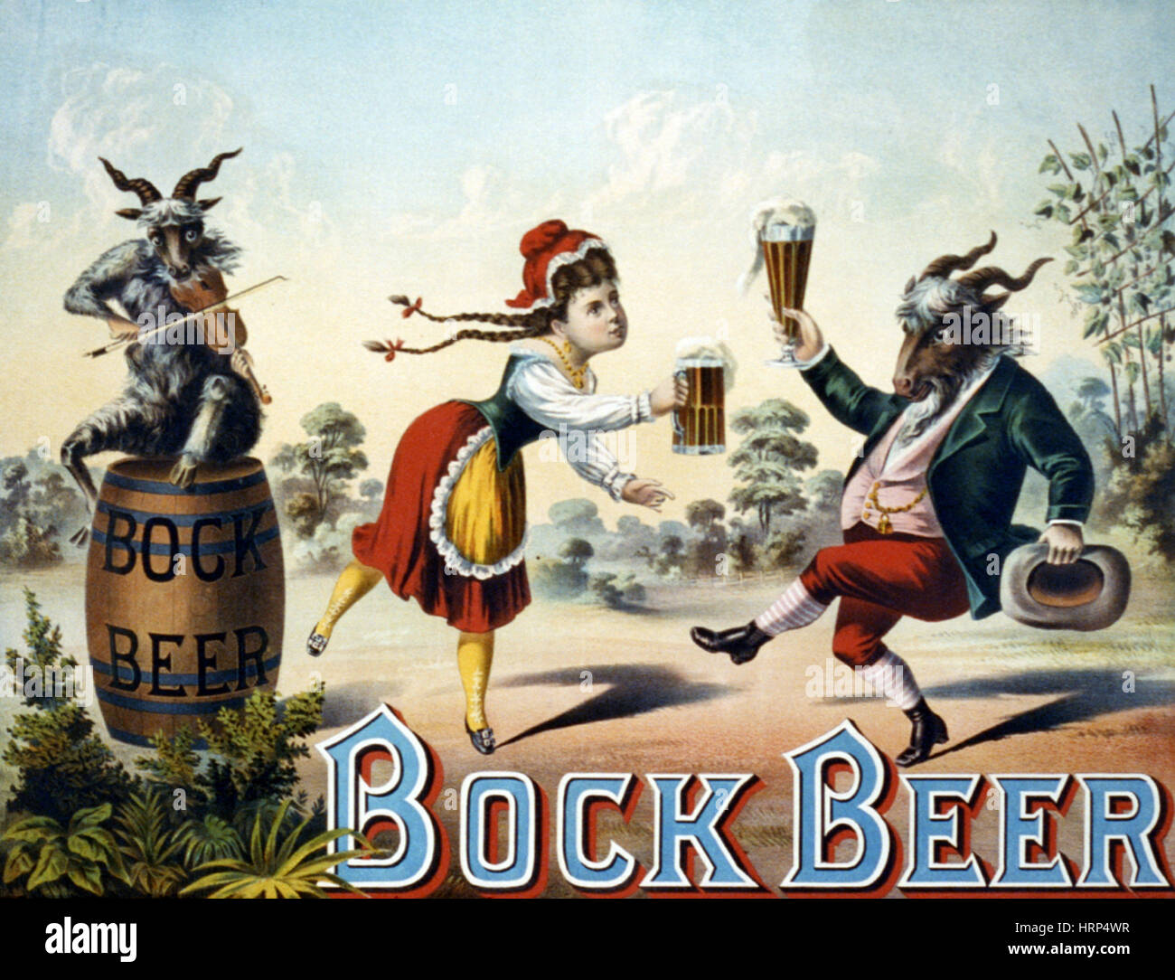 Poster bock beer hi-res stock photography and images - Alamy