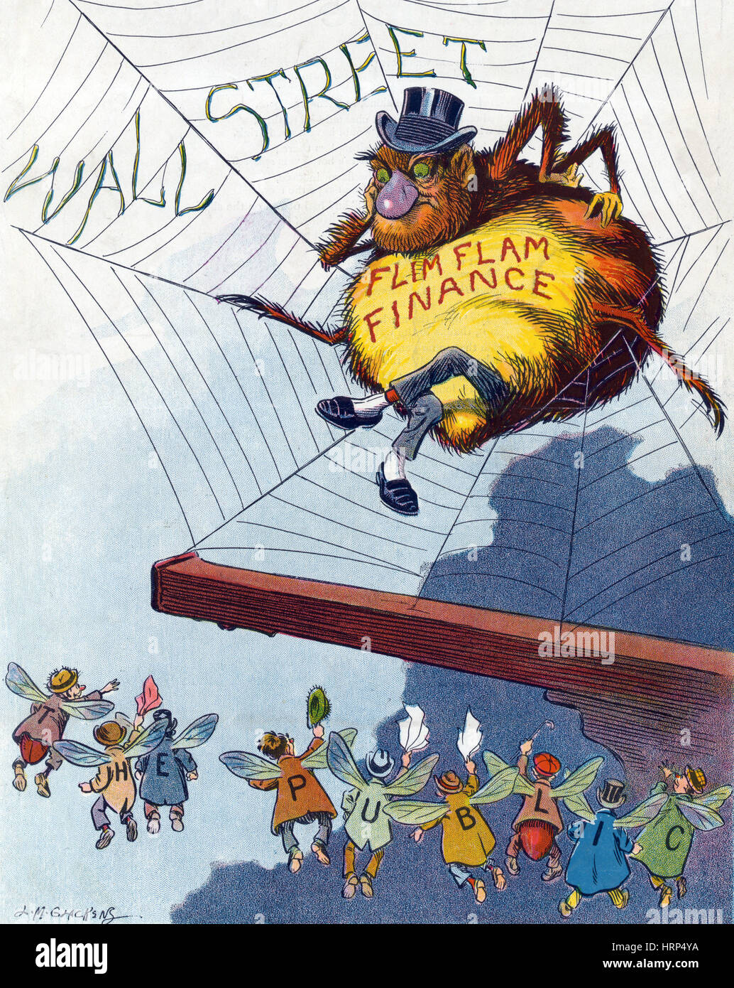 Cartoon finance hi-res stock photography and images - Alamy