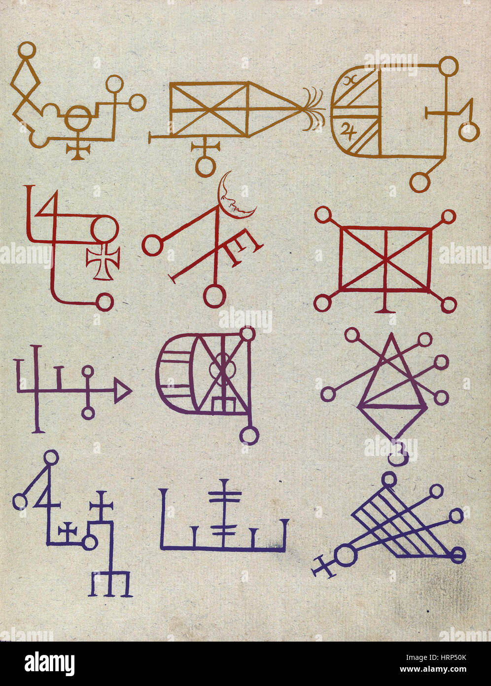 Sigils hi-res stock photography and images - Alamy