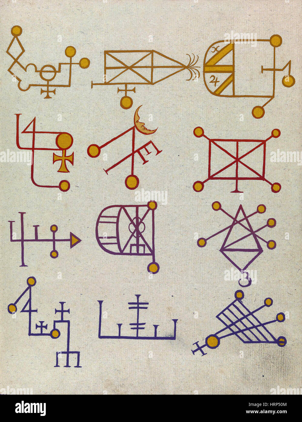 Sigils hi-res stock photography and images - Alamy