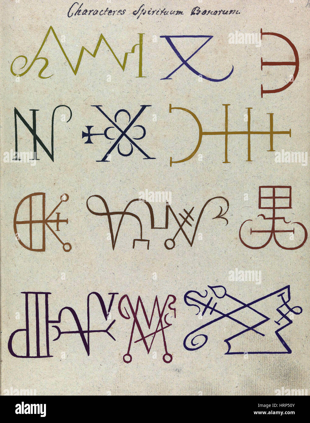 Sigils hi-res stock photography and images - Alamy