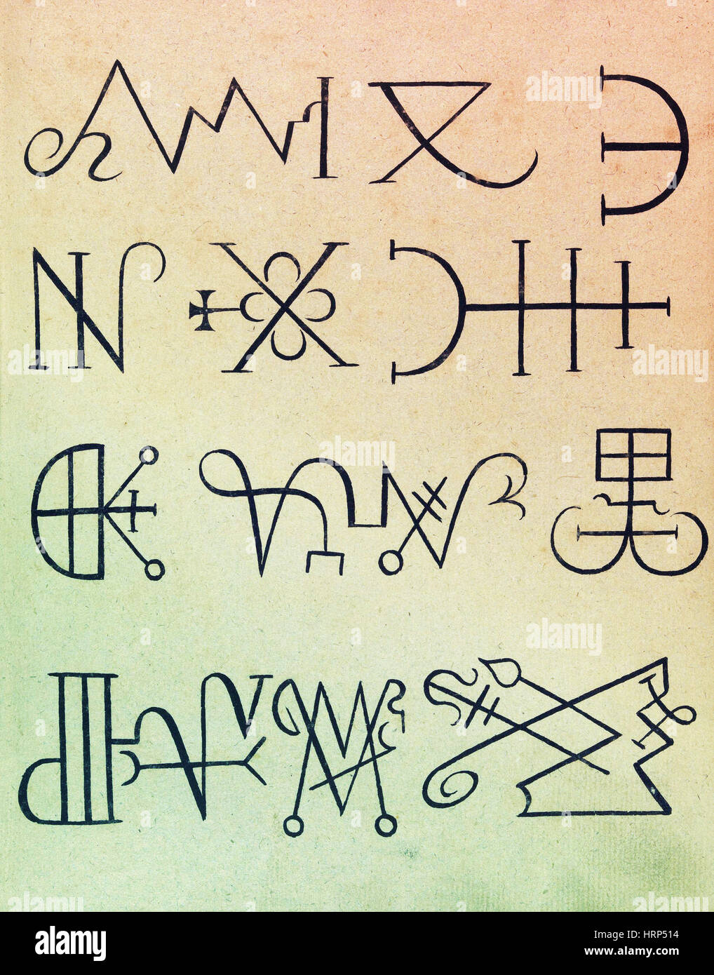 Demonic Symbols And Names