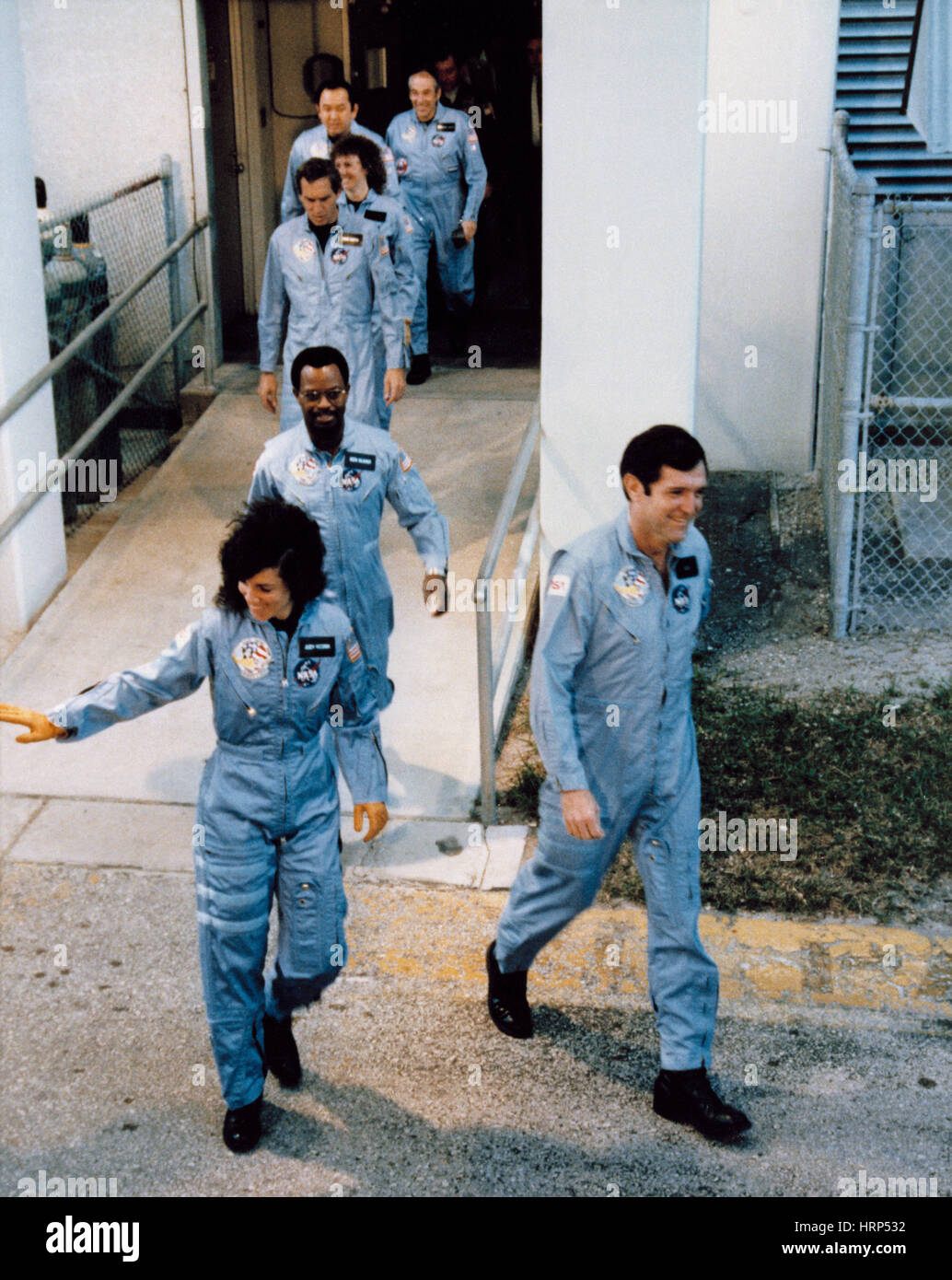 Shuttle Challenger Crew, STS-51L Mission, 1986 Stock Photo - Alamy