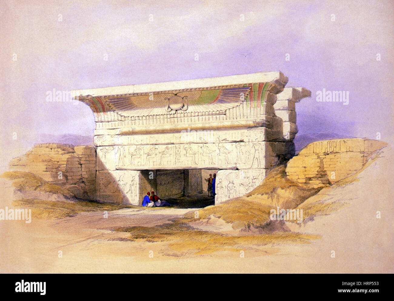 Dendera temple complex hi-res stock photography and images - Alamy