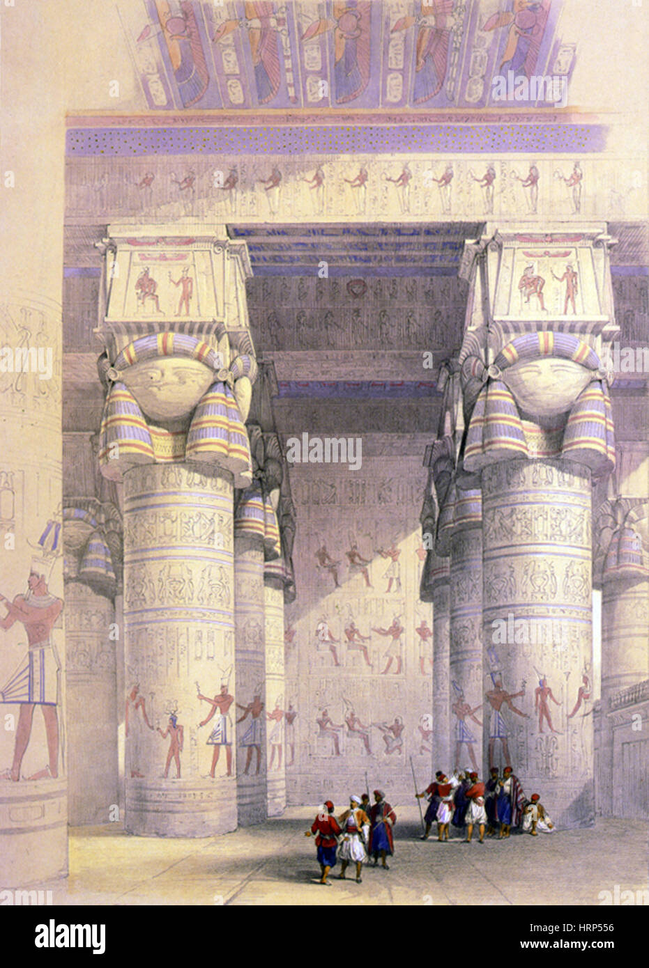 Dendera temple complex hi-res stock photography and images - Alamy