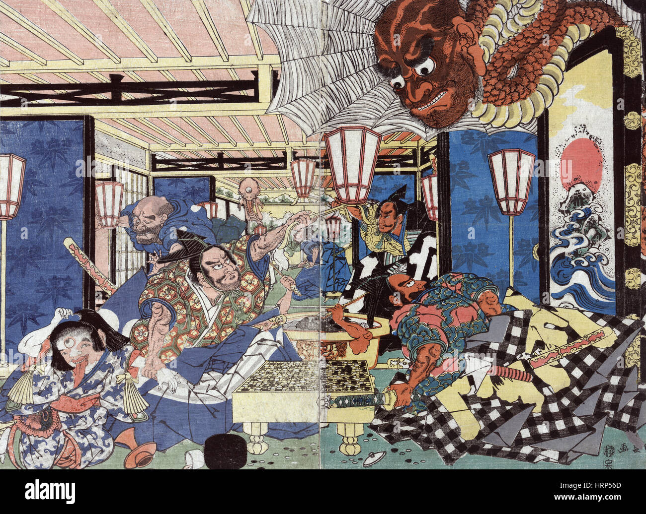 Legend of tsuchigumo hi-res stock photography and images - Alamy