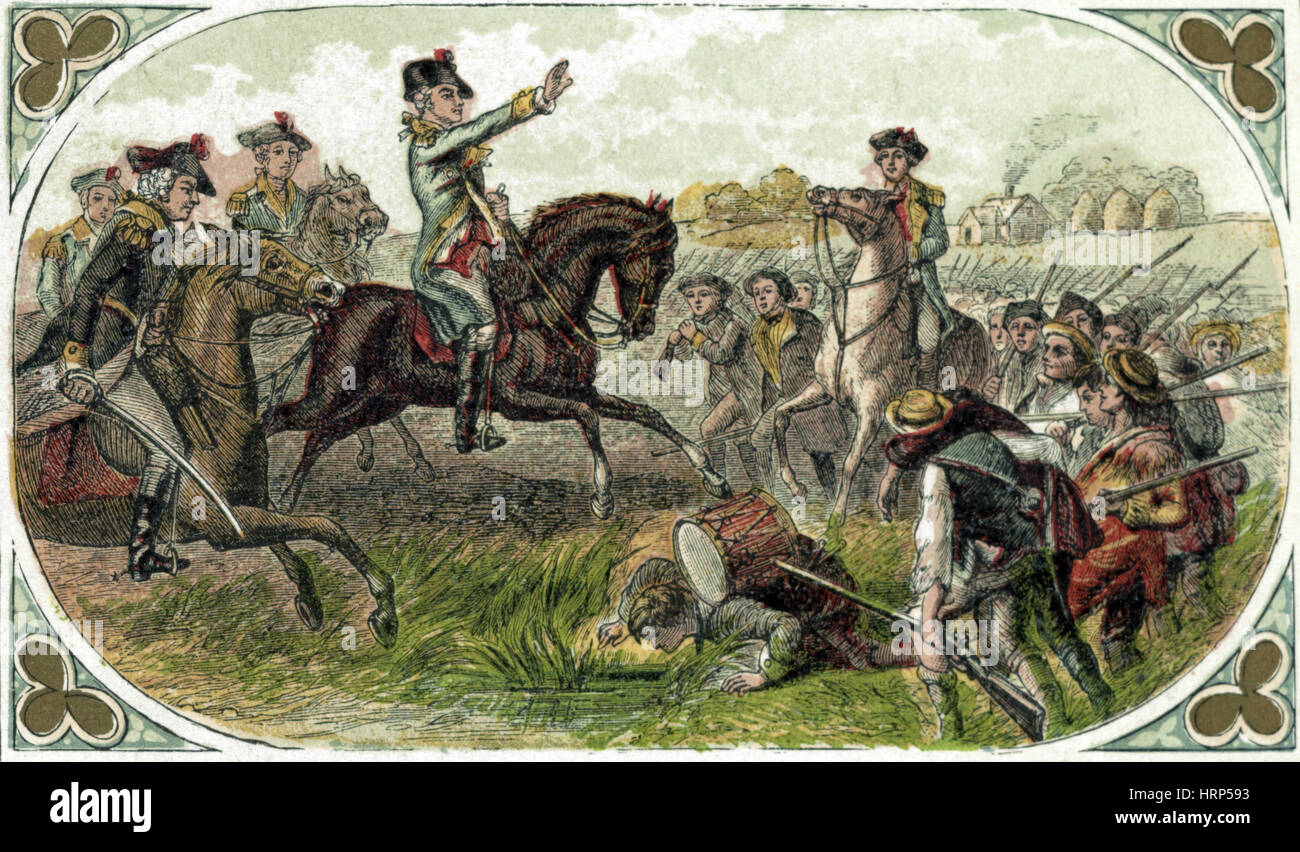 Battle of monmouth hi-res stock photography and images - Alamy